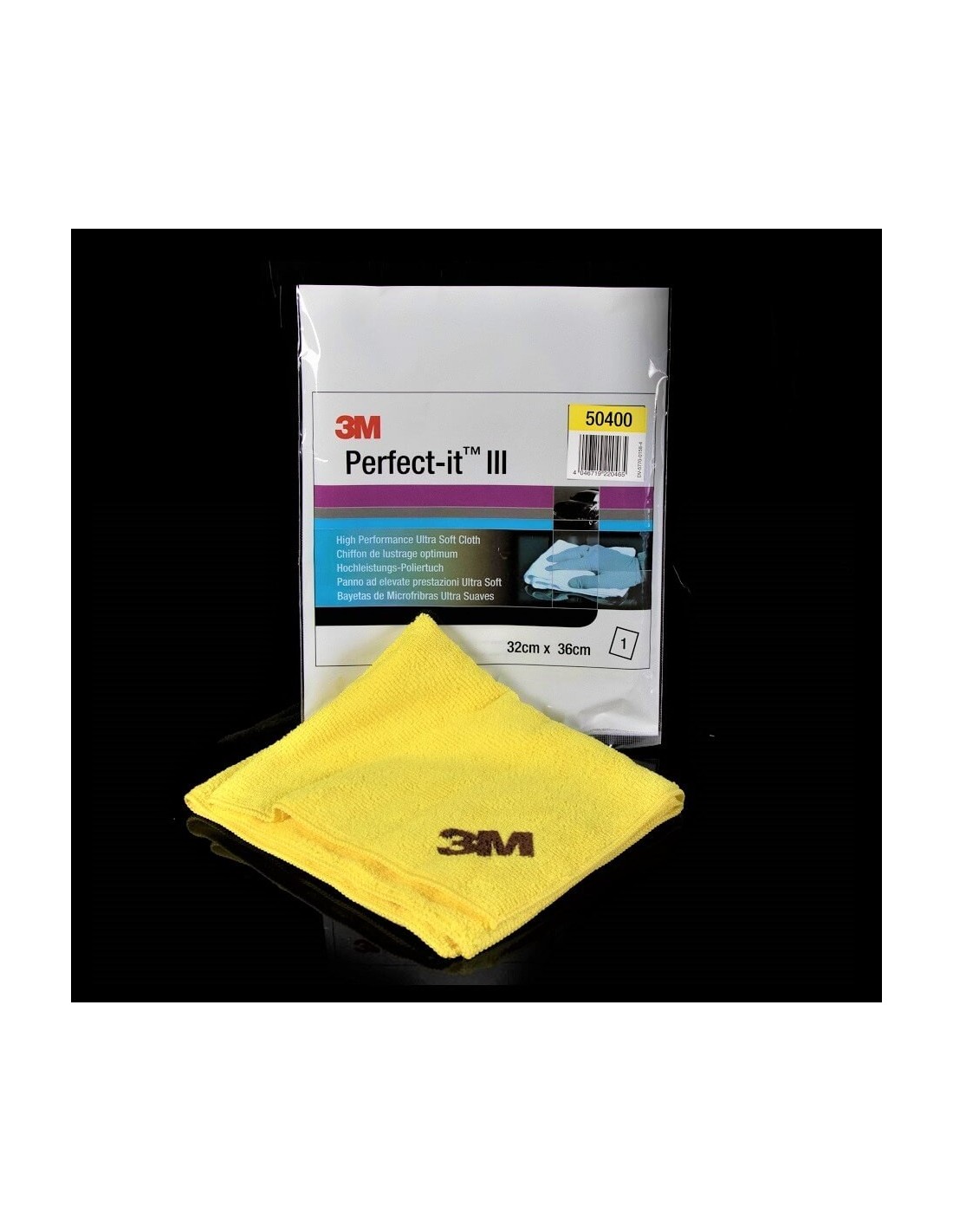 3M™ Perfect-It™ III Ultra Soft Cloth Yellow, (50400)
